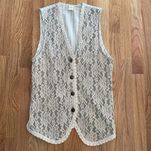 dawn joy fashions | Dresses | Vintage 890s Dawn Joy Fashions Dress With Removable Lace Front ...